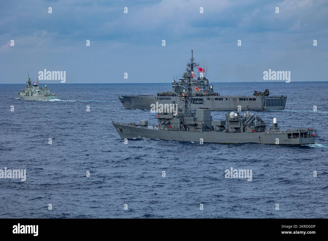 Members of the U.S. Marine Corps, U.S. Navy, and Japan Self-Defense ...