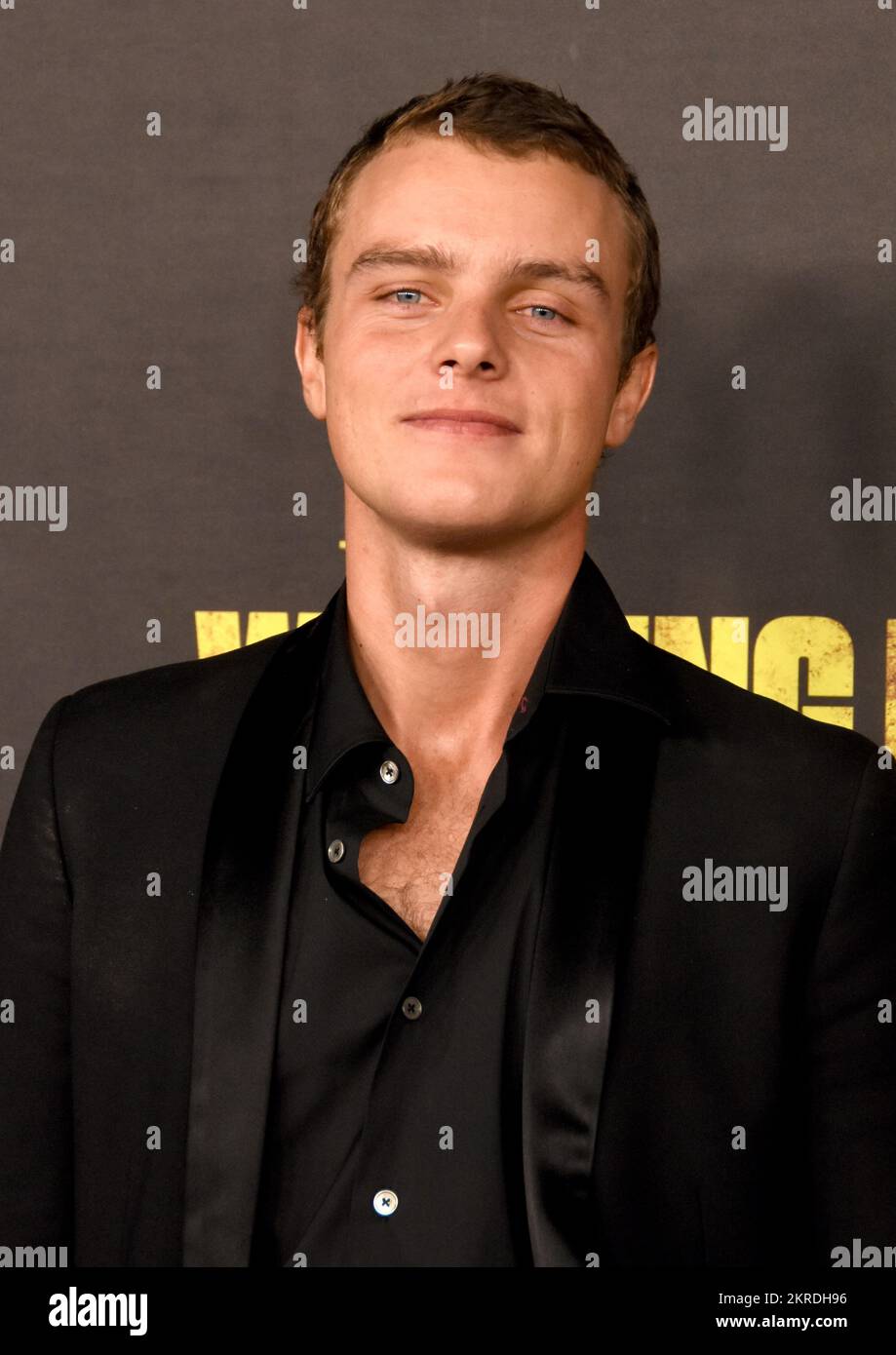 Los Angeles, California, USA 20th November 2022 Actor Cameron Scott ...