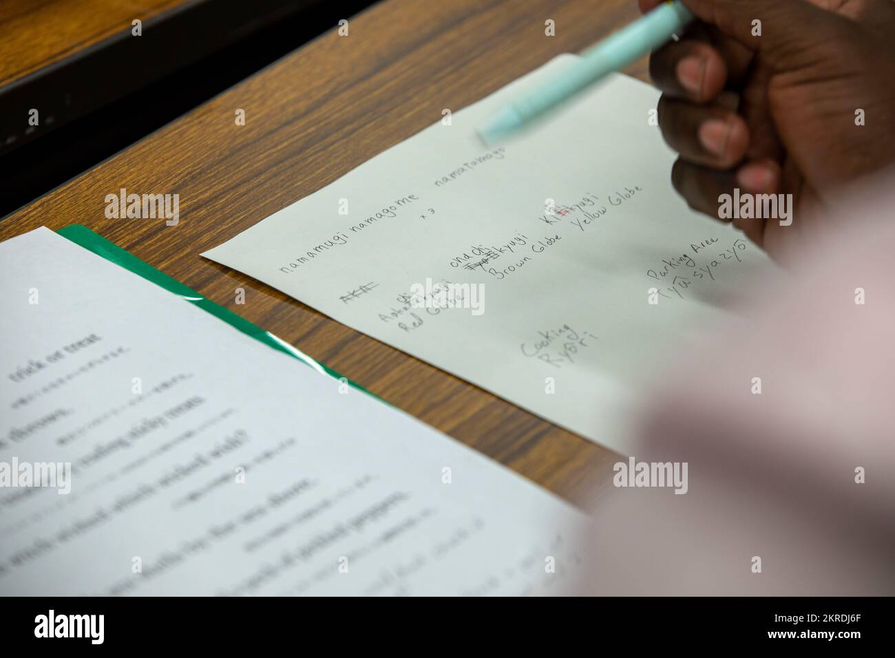 U.S. Marine Corps Master Sgt. Jeffery Watkins, a communications chief ...