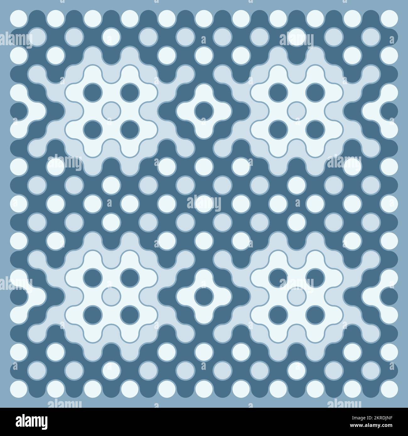 Random color rounded truchet tiling illustration Stock Vector Image ...