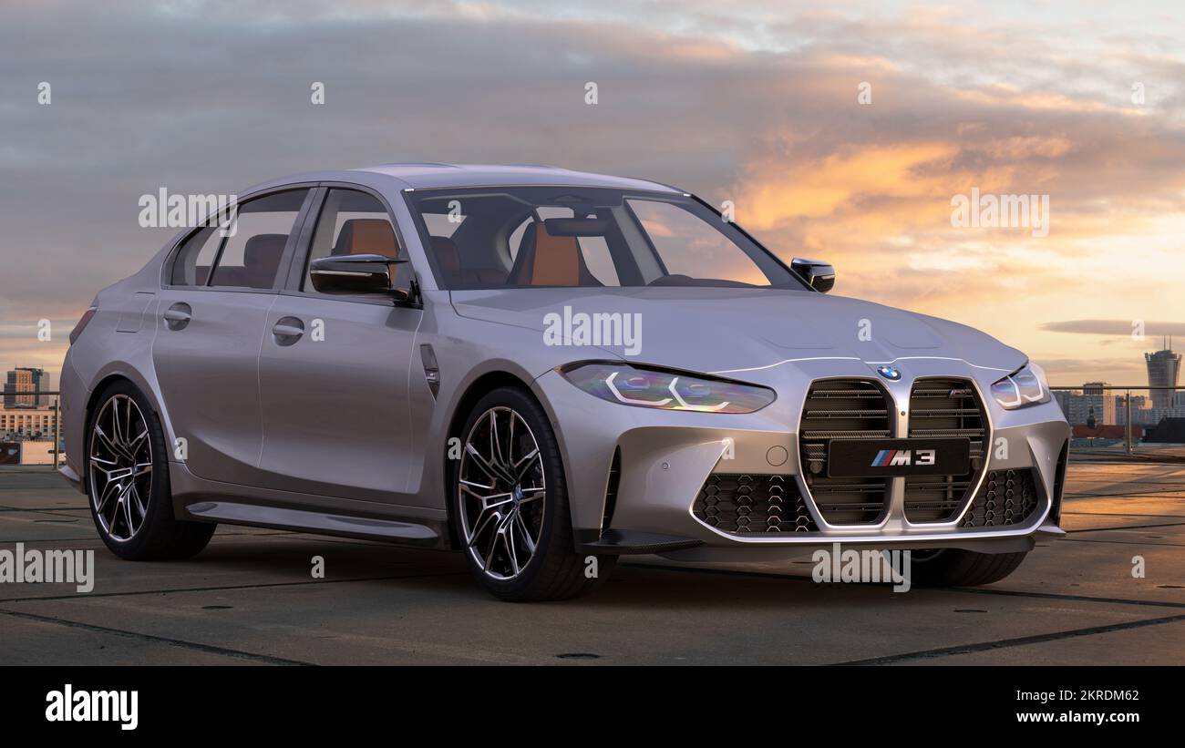 New BMW M3 Stock Photo - Alamy