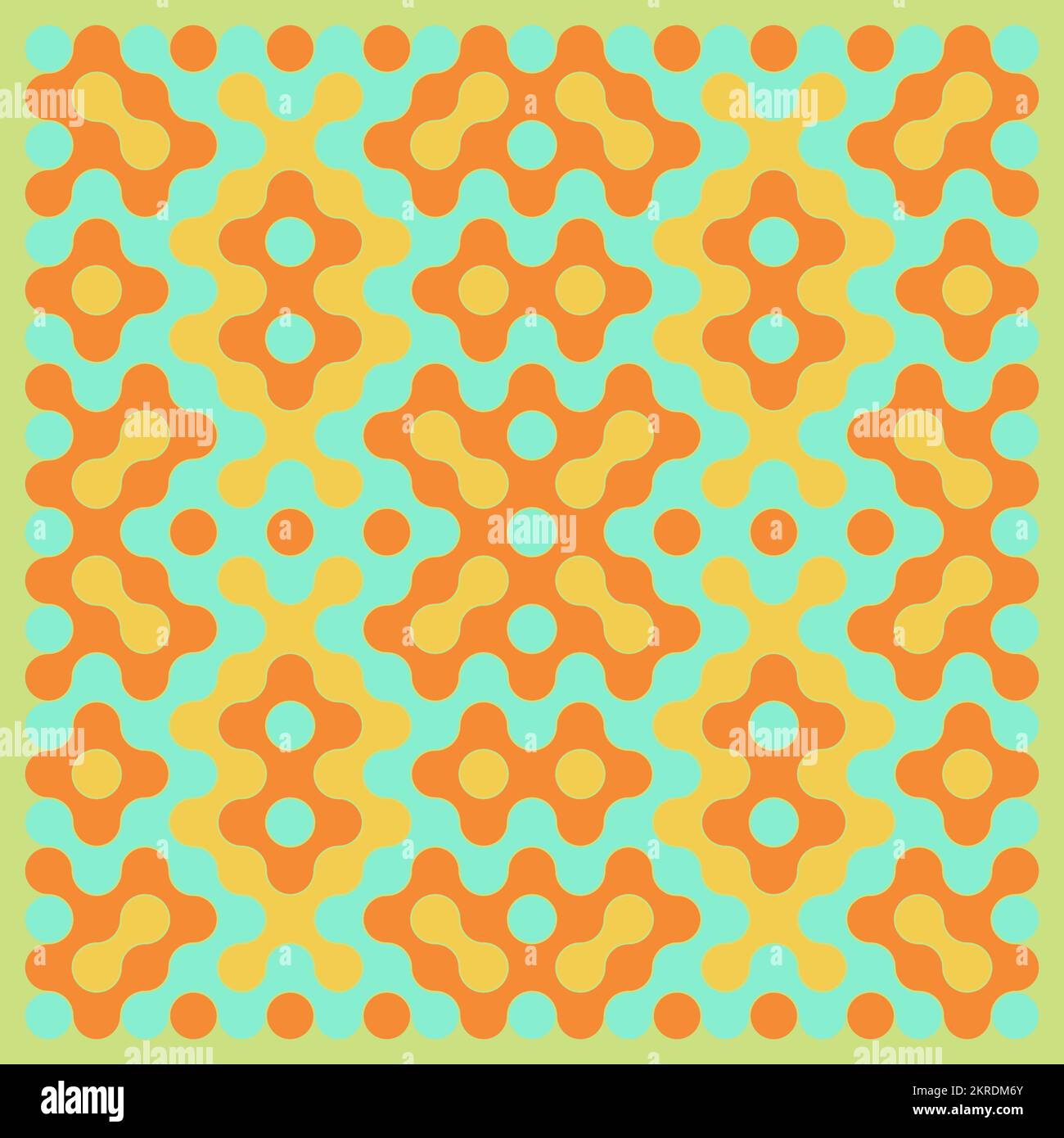 Random color rounded truchet tiling illustration Stock Vector Image ...