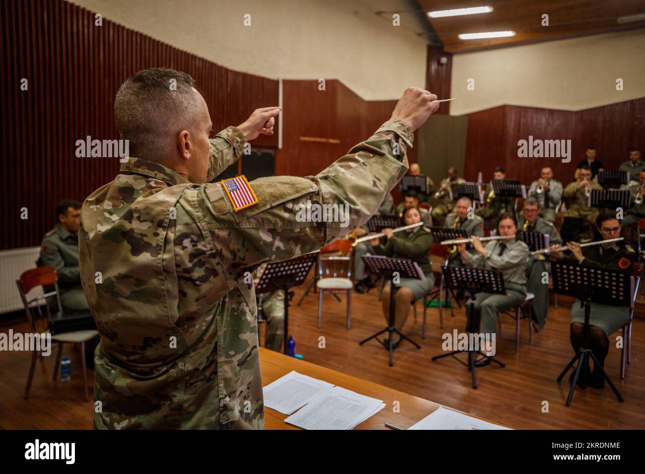 U.S. Army Warrant Officer 2 Zachery Appleton, 63rd Army Band New Jersey ...