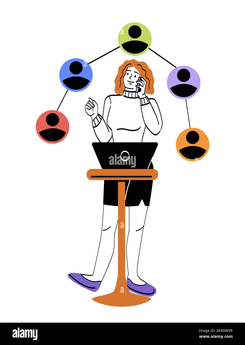 Business activity concept Stock Vector Image & Art - Alamy