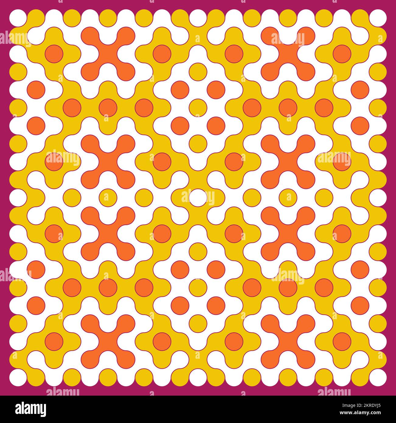 Random color rounded truchet tiling illustration Stock Vector Image ...