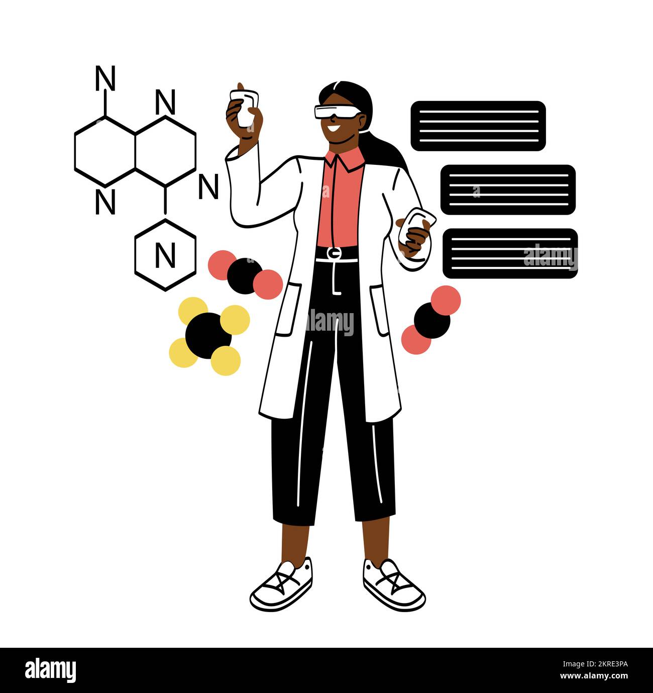 Individual learning abstract Stock Vector Images - Alamy