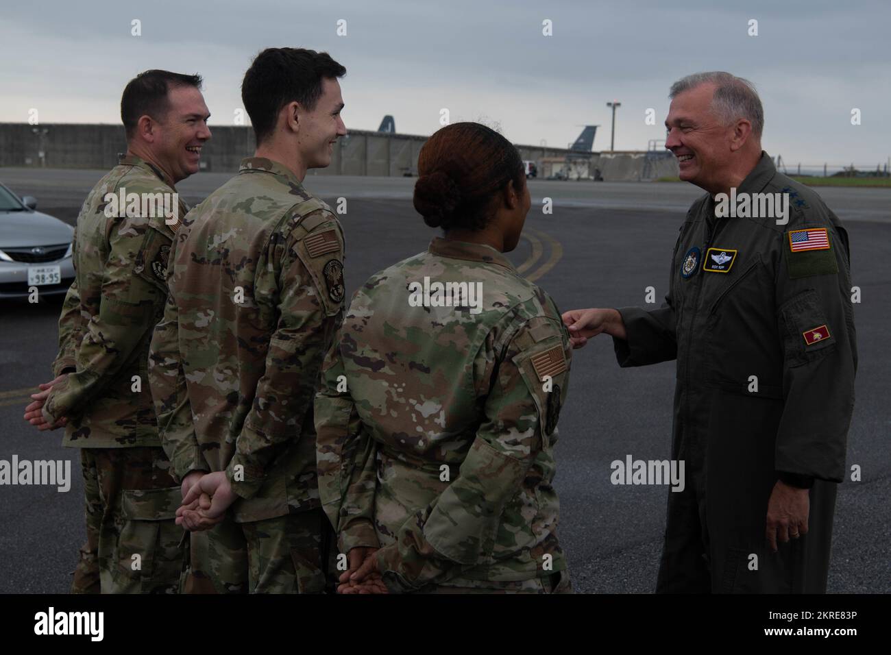 U.S. Air Force Lt. Gen. Ricky Rupp, U.S. Forces Japan and Fifth Air ...