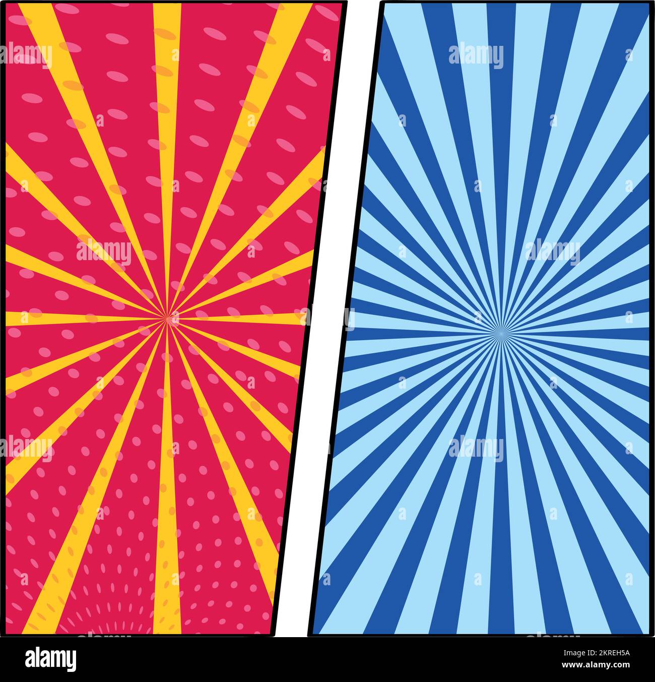 Pop red backgrounds Cut Out Stock Images & Pictures - Alamy