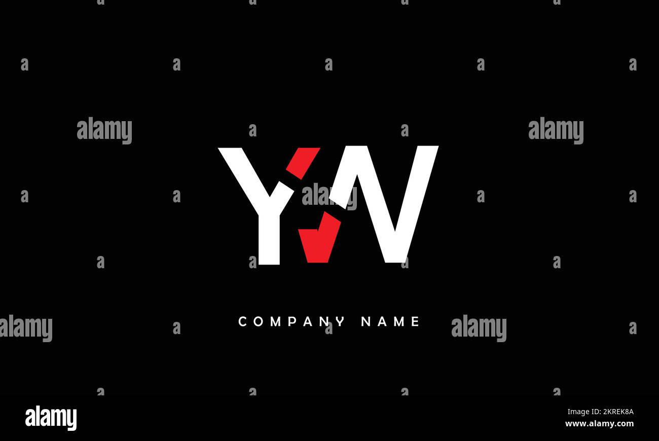 YW, WY Abstract Letters Logo Monogram Stock Vector Image & Art - Alamy