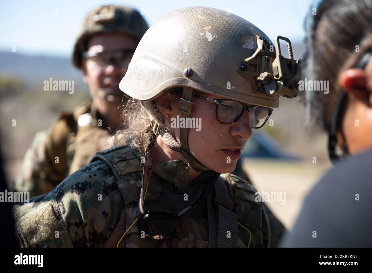 U.S. Navy Lt. Cmdr. Chelsea McClean, a physician assistant with ...