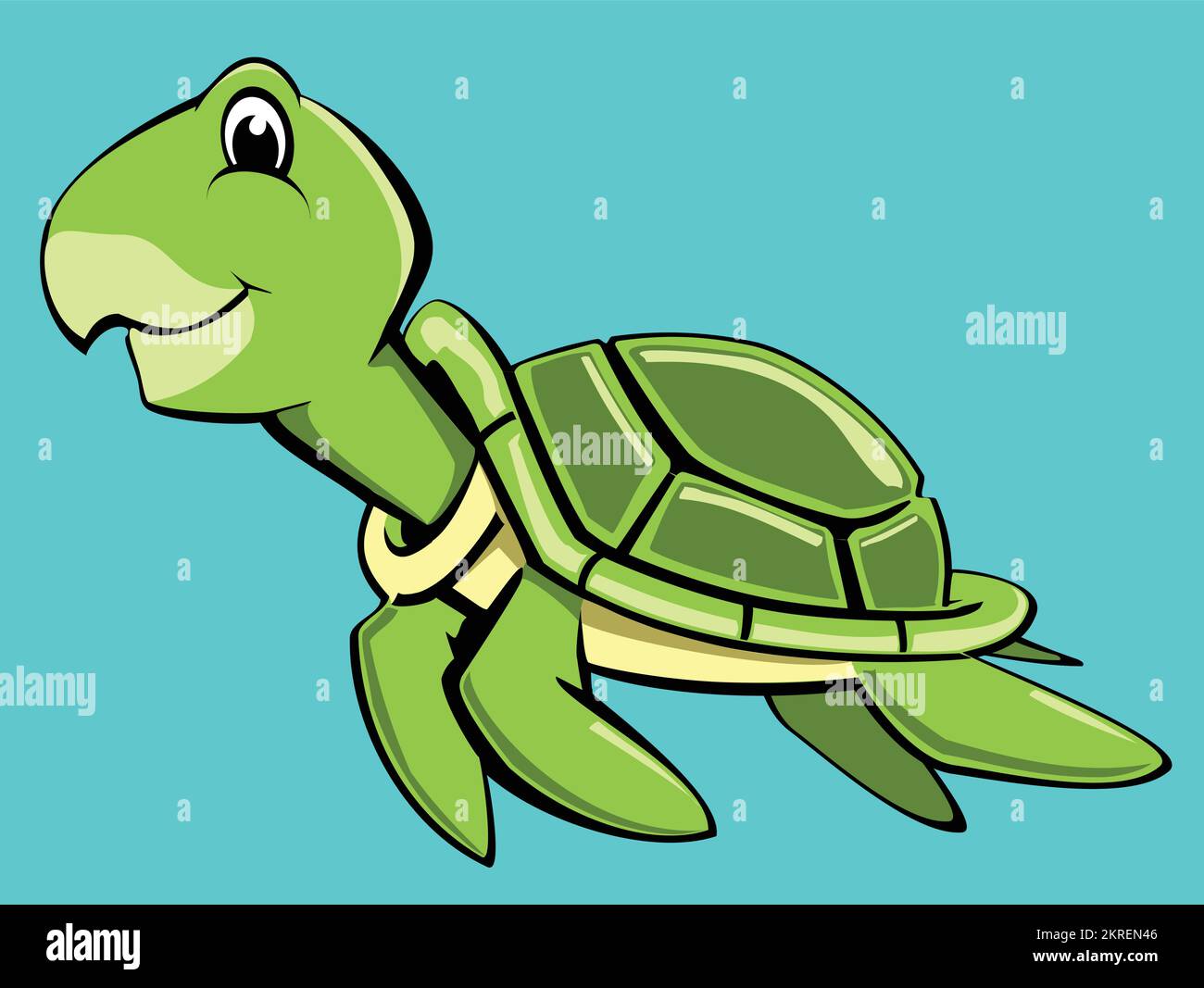 Snapping turtles Stock Vector Images - Alamy
