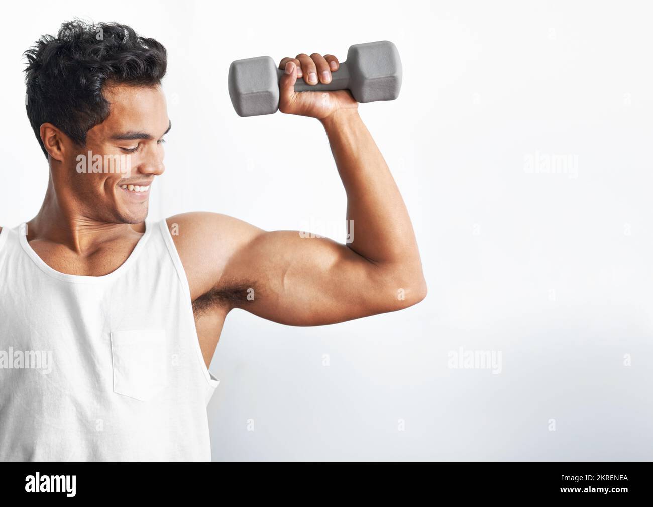 Bulging bicep hi-res stock photography and images - Alamy