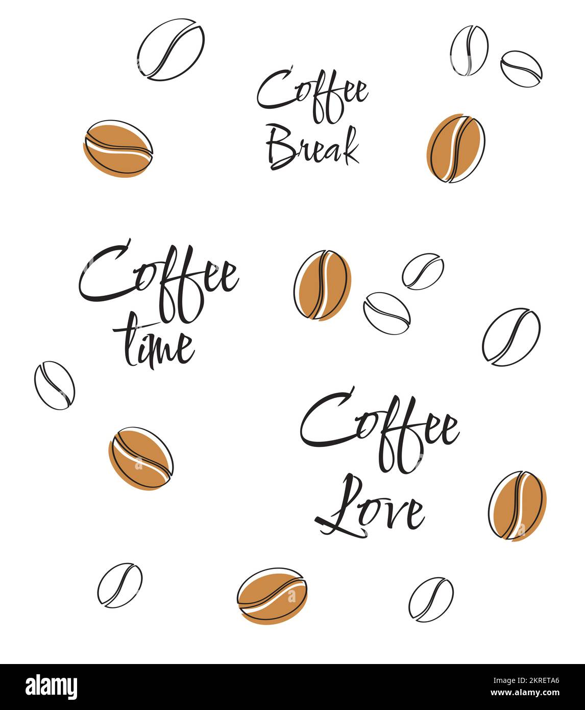 Coffee time poster Stock Vector Image & Art - Alamy