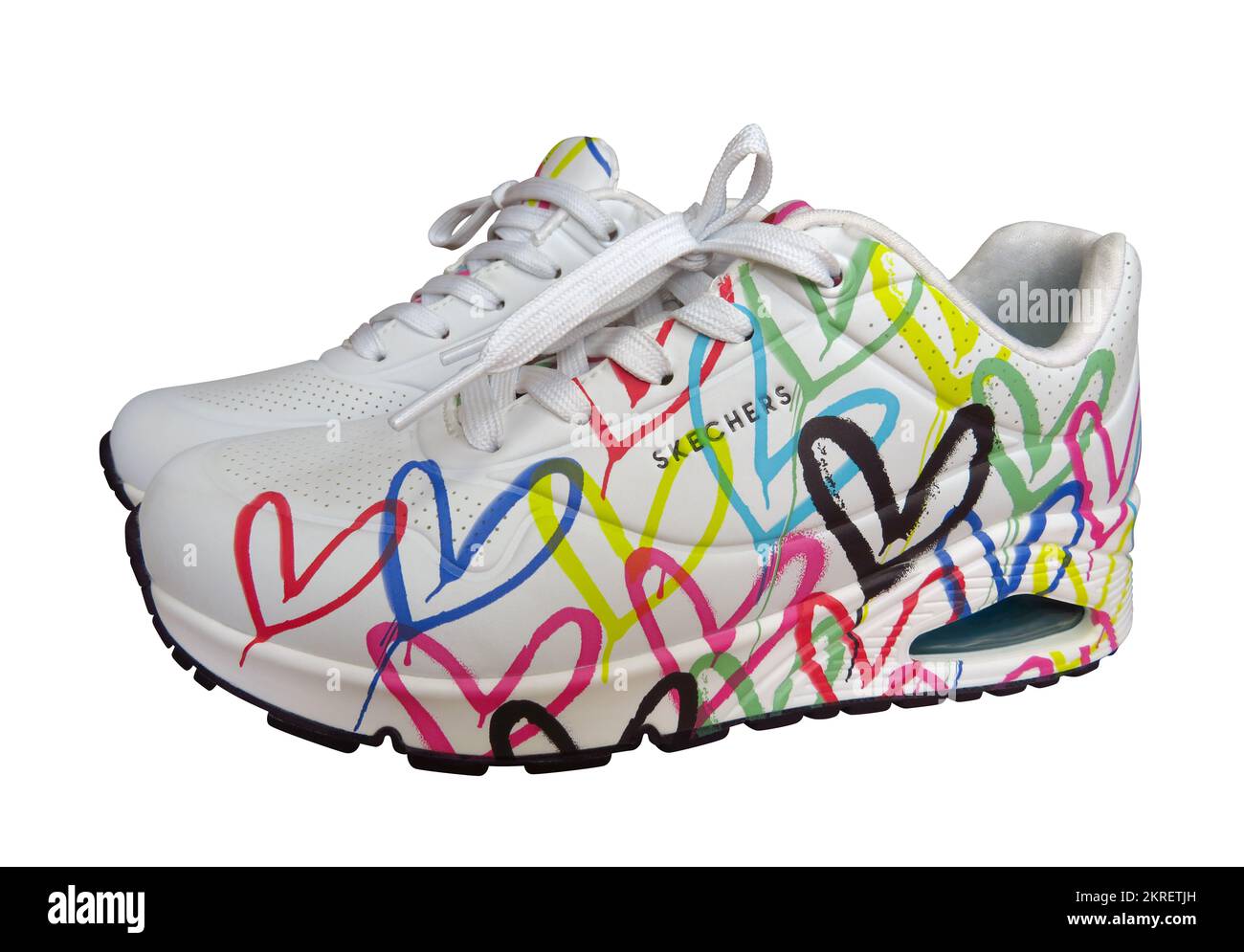 Almaty, Kazakhstan - November 20, 2022: SKECHERS Los Angeles sports ...