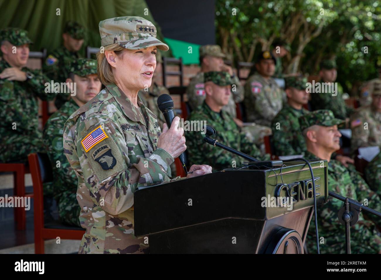 Gen. Laura Richardson, U.S. Southern Command Commanding General, visits ...