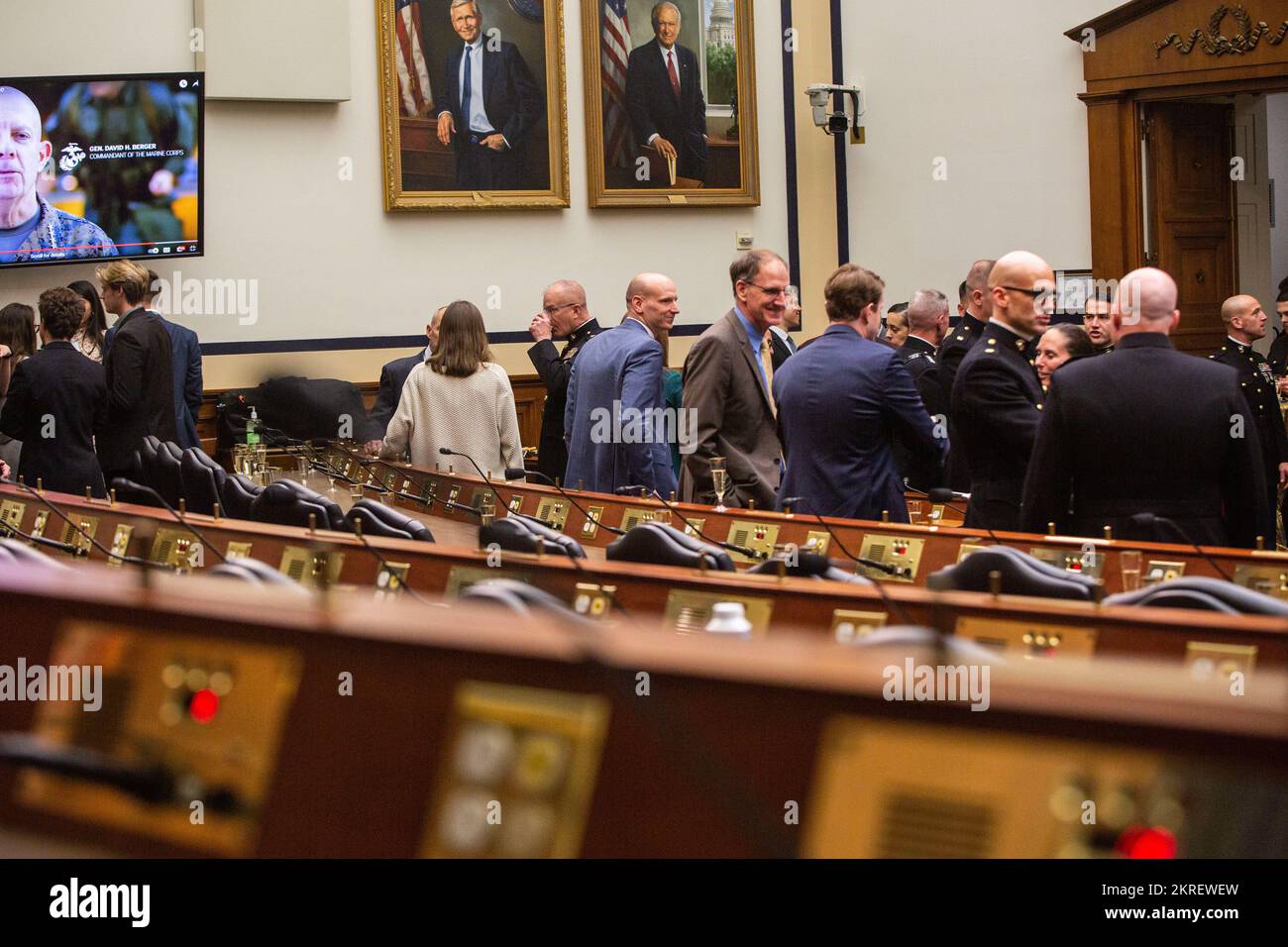U.S. Marine Corps Lt. Gen. Brian W. Cavanaugh, the commanding general ...