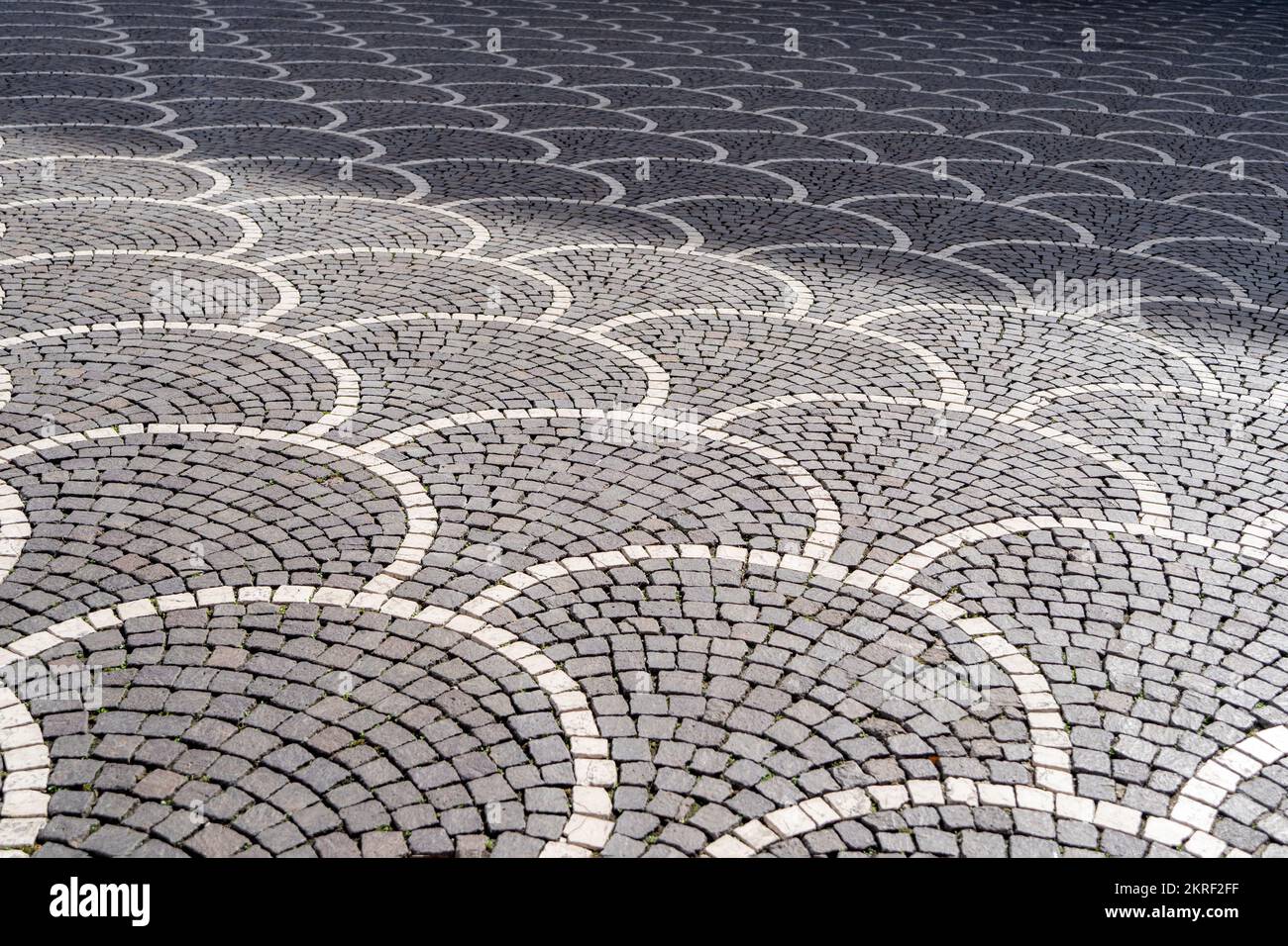 Portuguese pavement, beautiful Traditional sidewalk and roads in ...