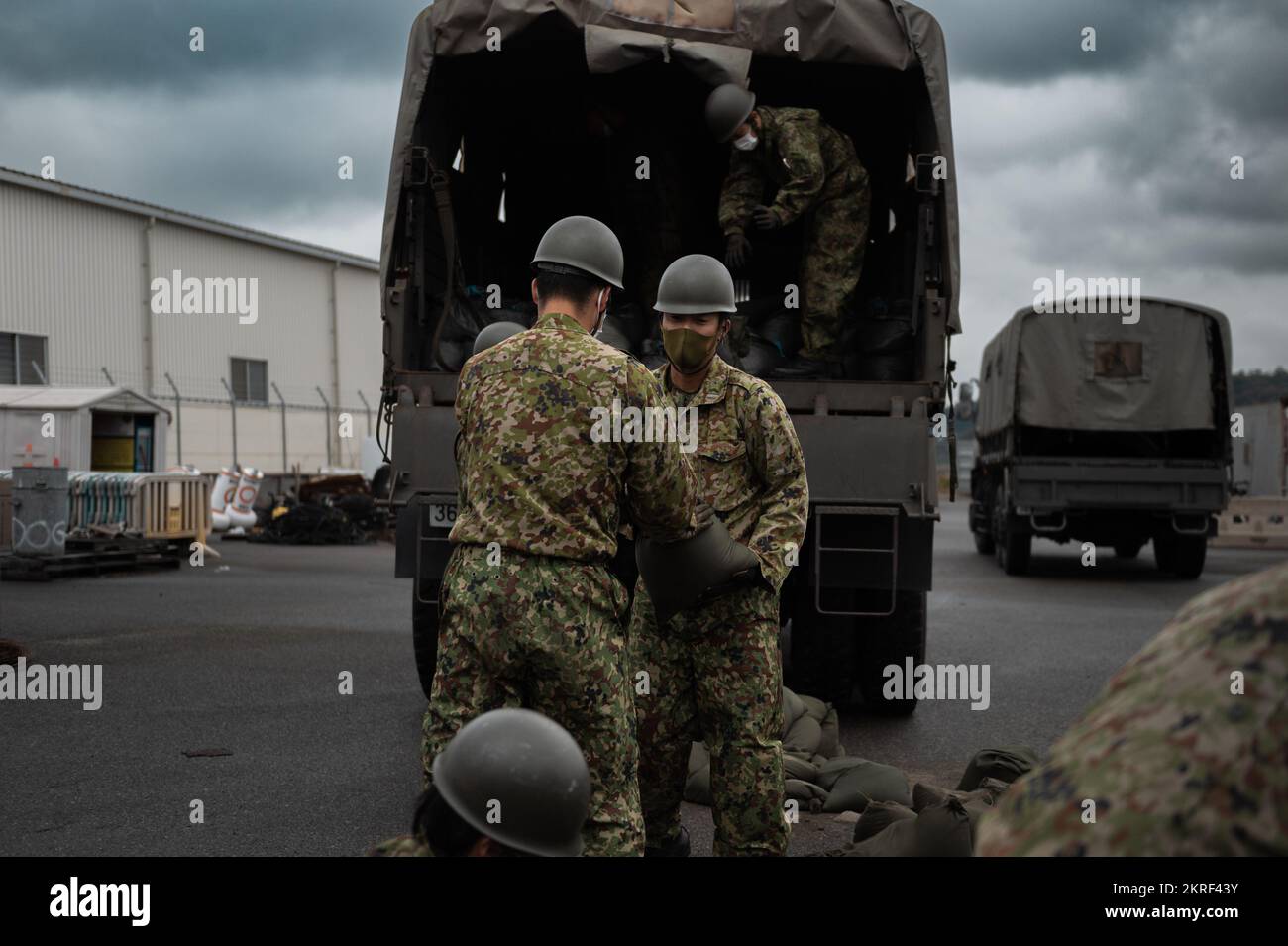 YOKOSUKA, Japan (Nov. 15, 2022) Soldiers of the Japan Ground Self ...