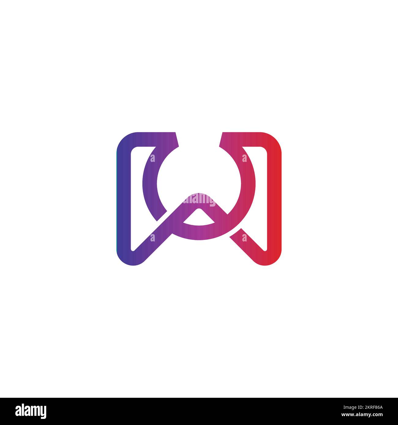 Gradient line network Cut Out Stock Images & Pictures - Alamy