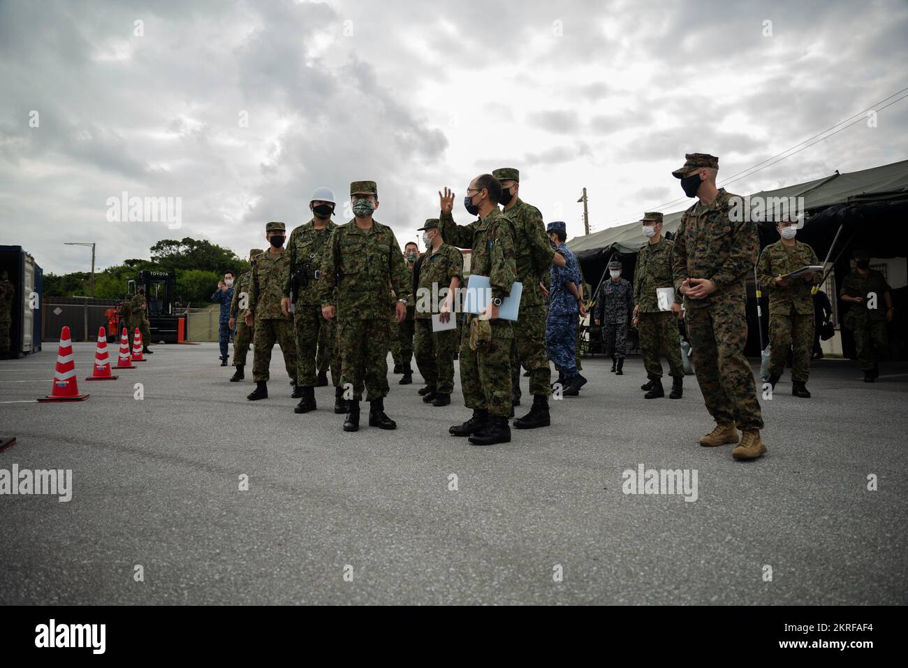 Convoy japan self defense hi-res stock photography and images - Alamy