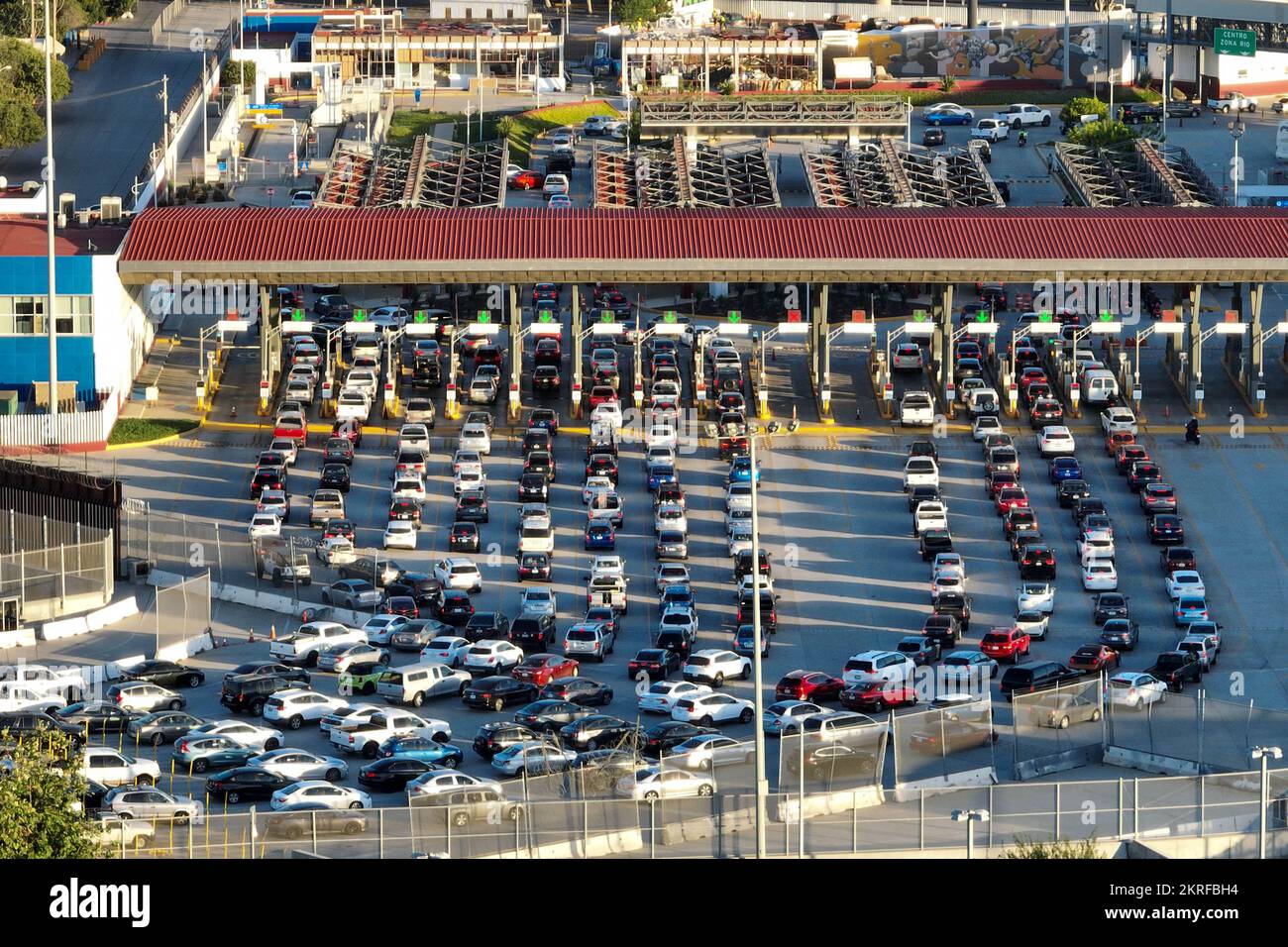 General overall view of the San Ysidro Border Crossing on Monday, Oct ...