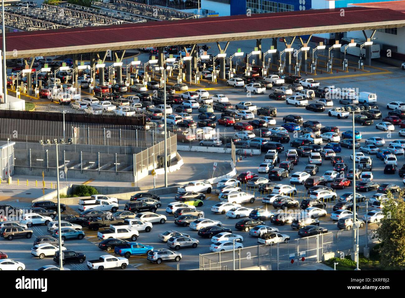 General overall view of the San Ysidro Border Crossing on Monday, Oct ...