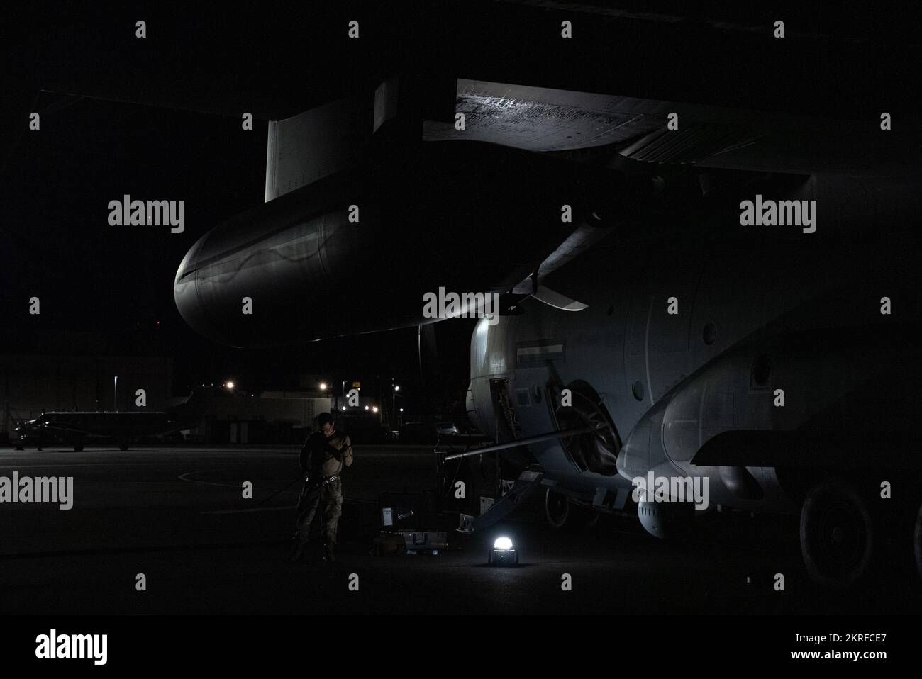 U.S. Air Force Senior Airman Nathan Thomas, 27th Special Operations ...