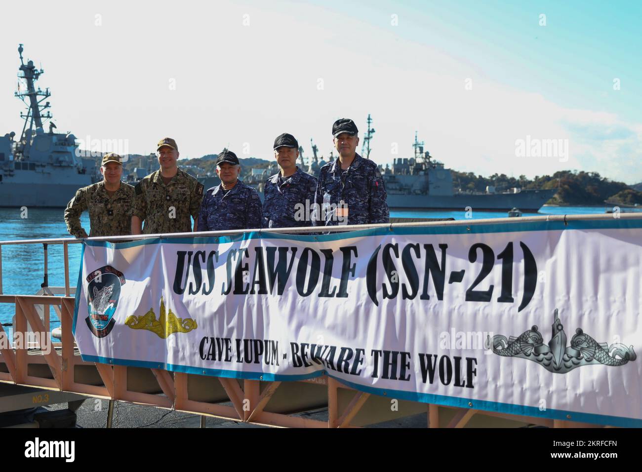 YOKOSUKA, Japan (Nov. 16, 2022) Rear Adm. Rick Seif, commander ...
