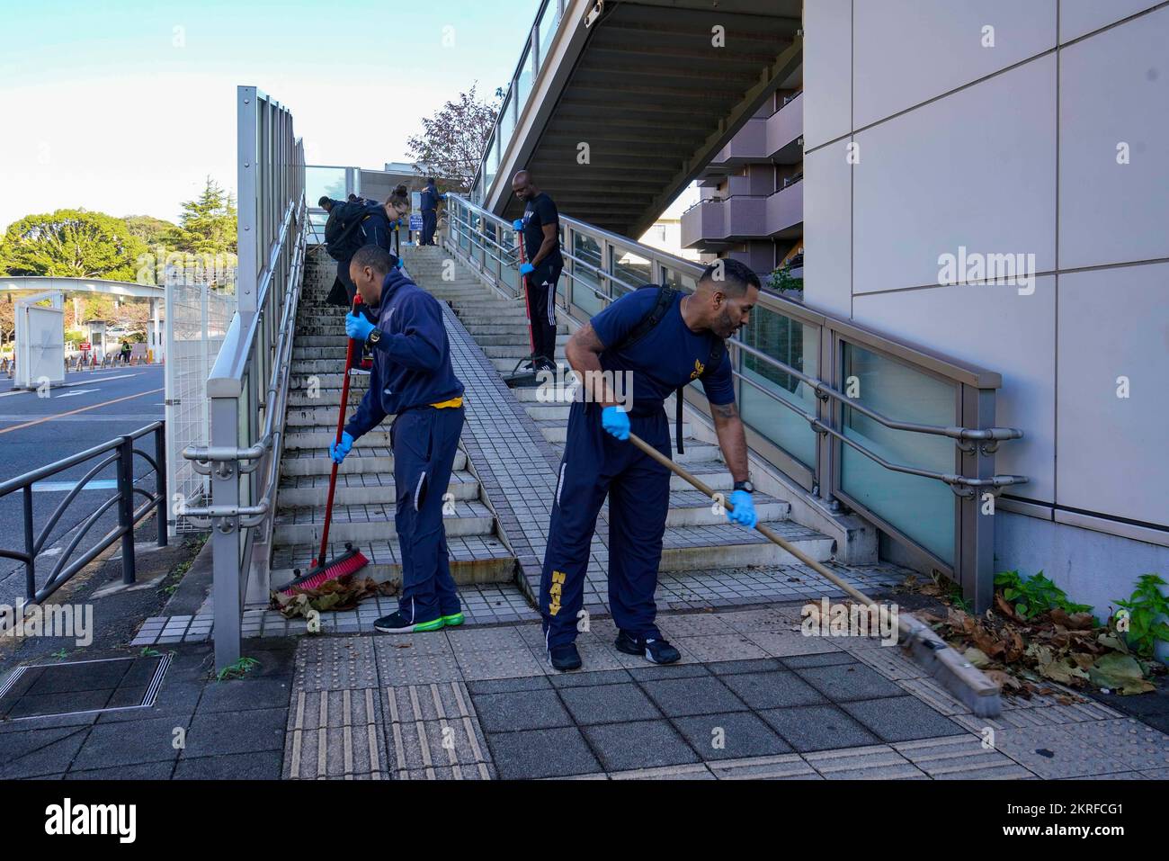 YOKOSUKA, Japan (Nov. 16, 2022) — Sailors attached to Commander, Fleet ...