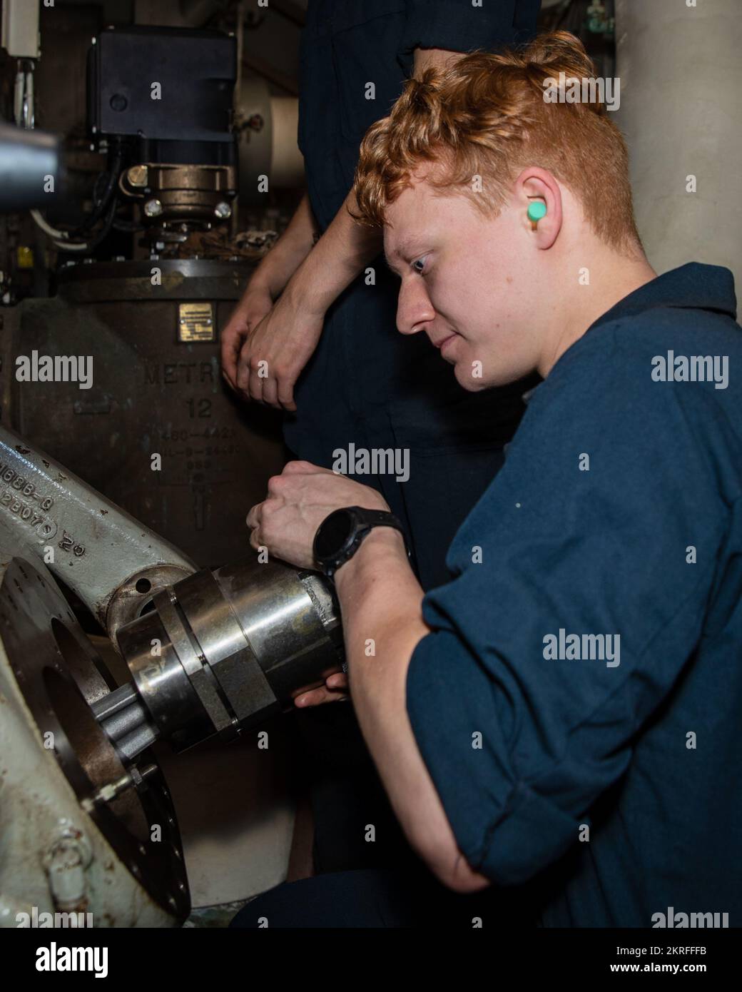 221116-N-ET093-1022 ADRIATIC SEA (Nov. 16, 2022) Machinist’s Mate 3rd ...