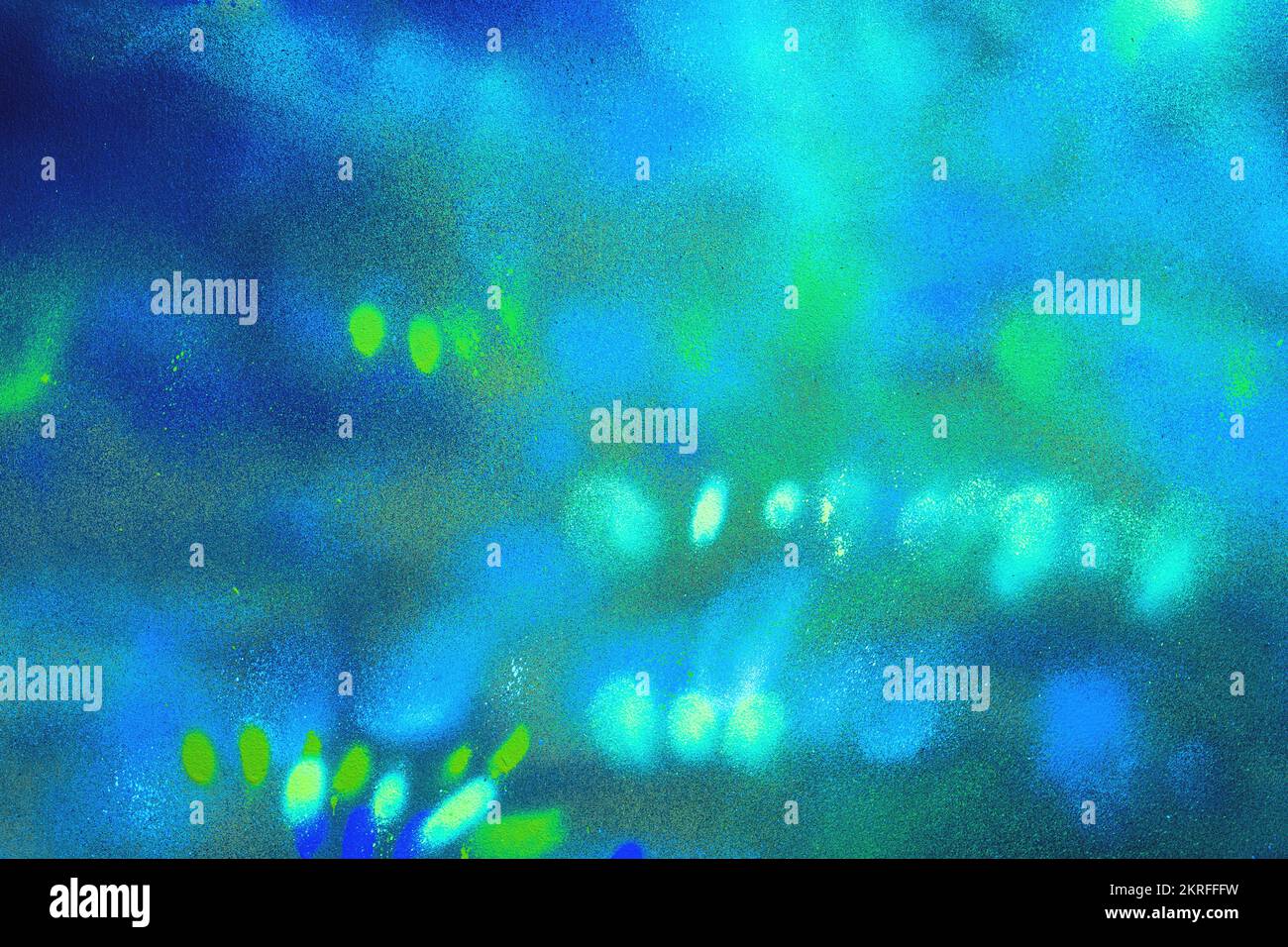 Colorful green, teal, blue, mint urban wall texture Stock Photo - Alamy