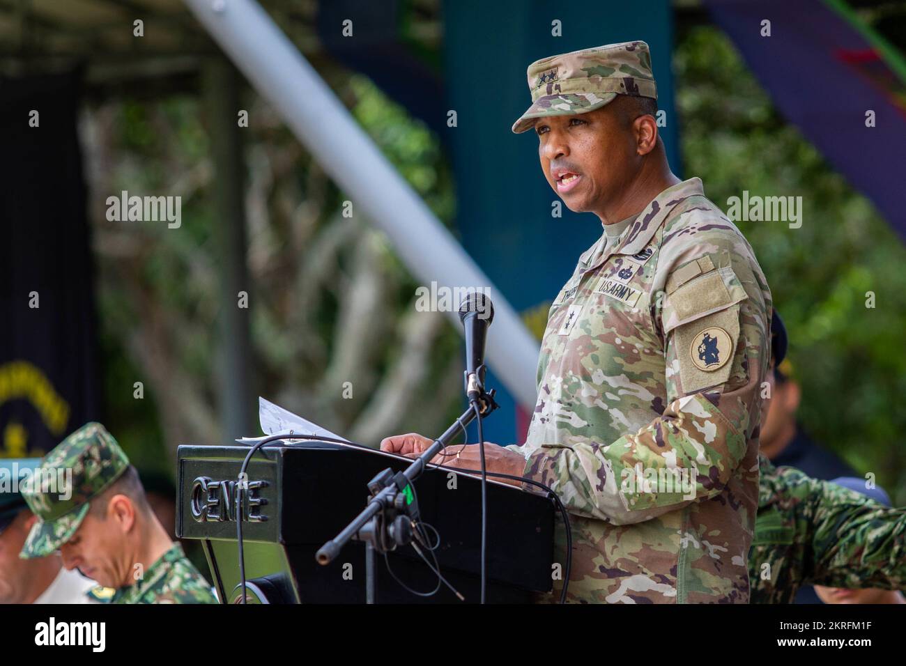 Maj. Gen. William Thigpen, Commanding General of U.S. Army South ...