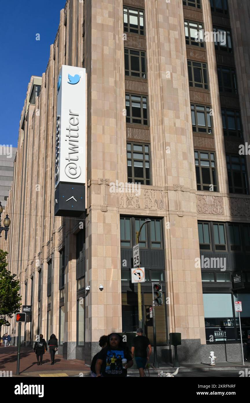 Twitter headquarters elon musk hi-res stock photography and images - Alamy