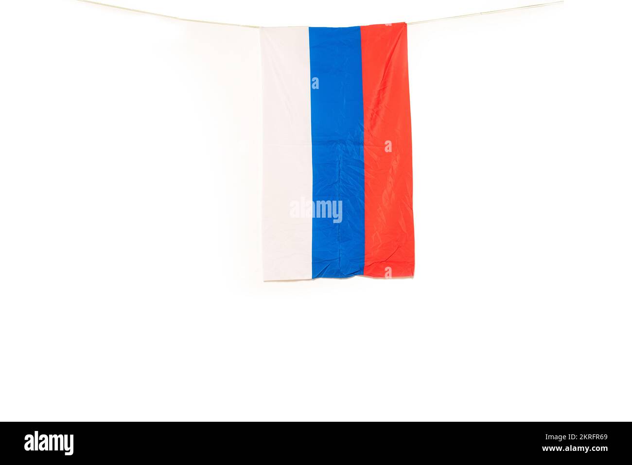 Russian flying flag Cut Out Stock Images & Pictures - Alamy