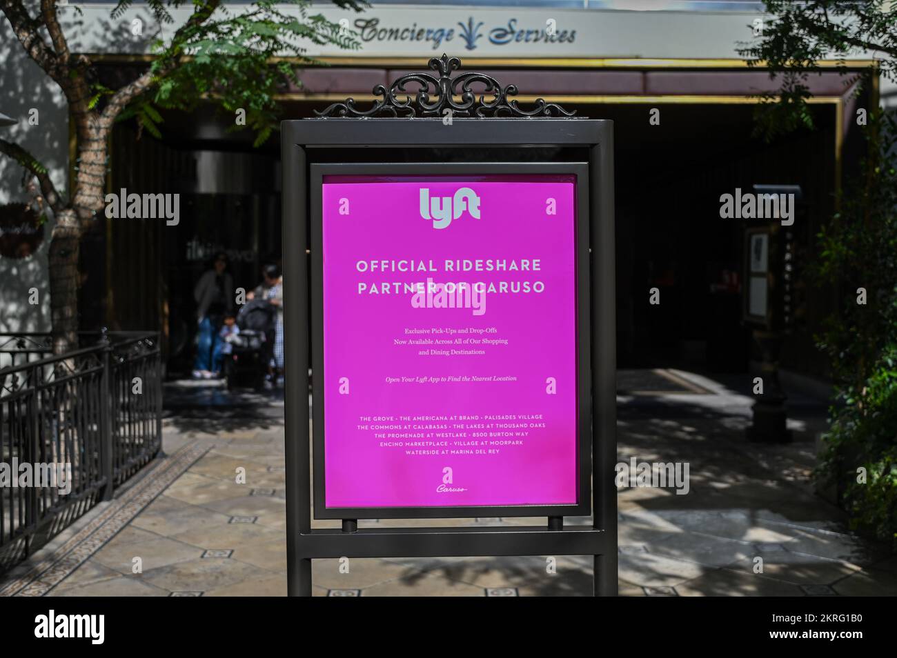 Los Angeles, United States. 03rd Nov, 2022. Signage is displayed ...