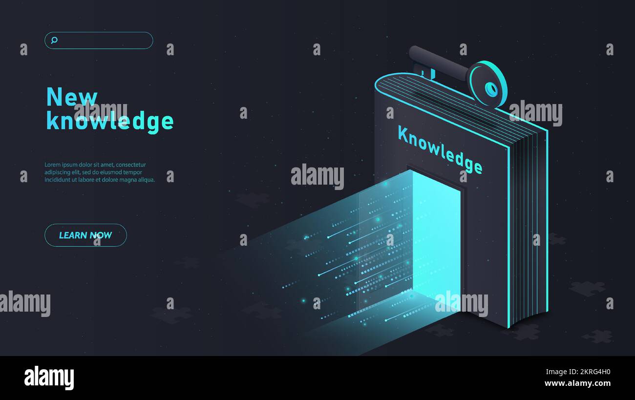 Knowledge key concept Stock Vector Image & Art - Alamy