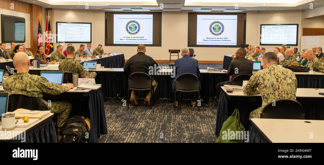 Region commander executive steering conference navy installation hi-res ...