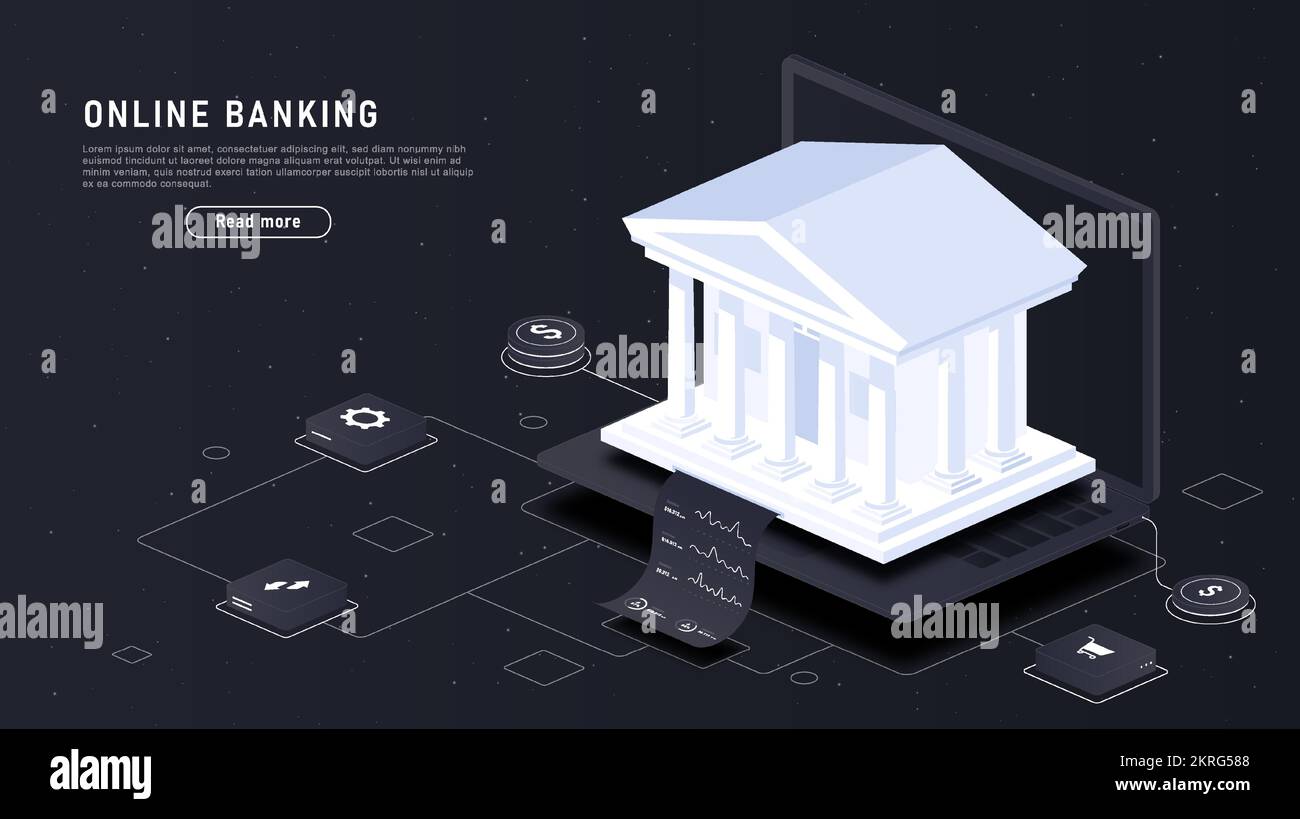 Online banking concept Stock Vector Image & Art - Alamy