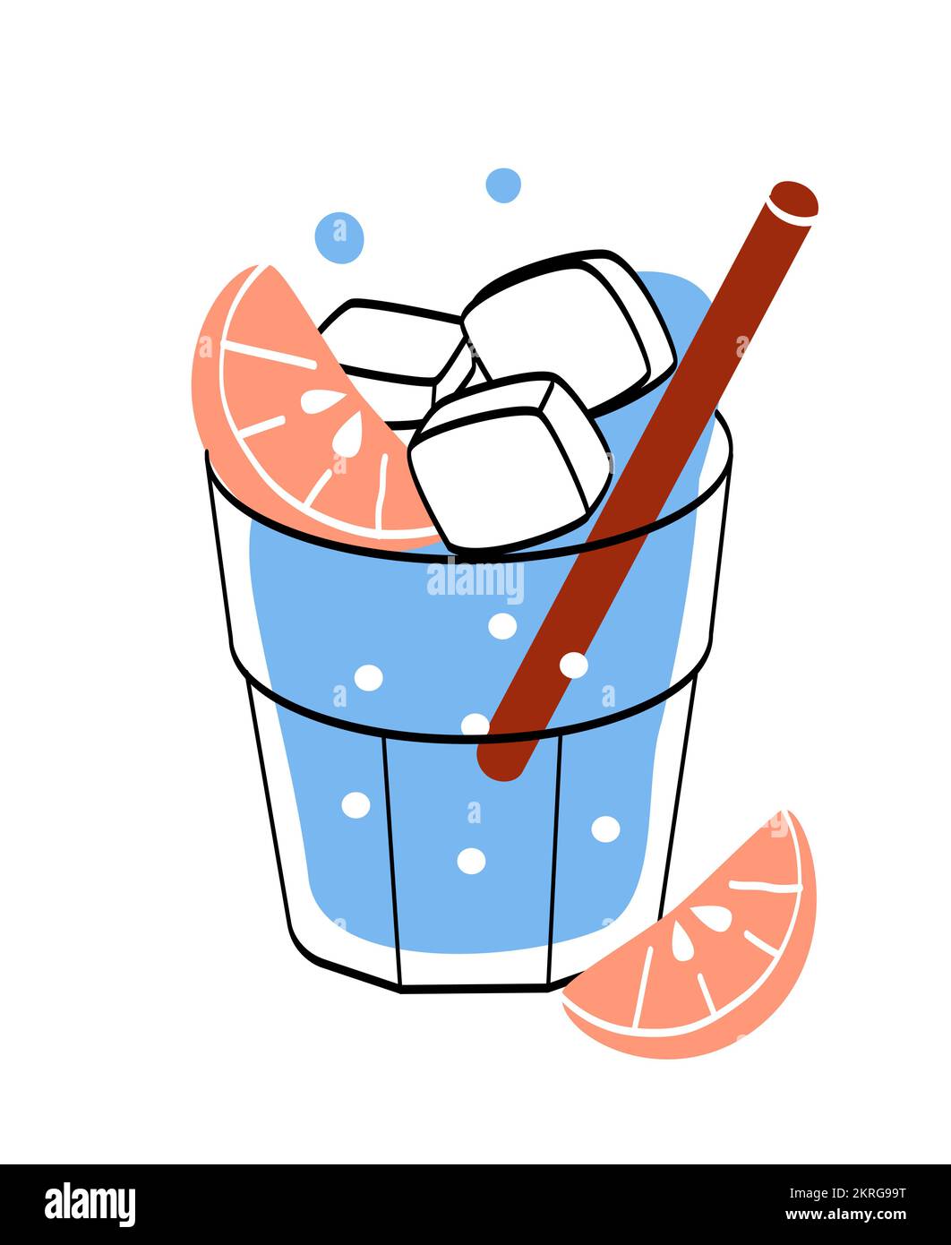 Juice in glass Stock Vector Image & Art - Alamy