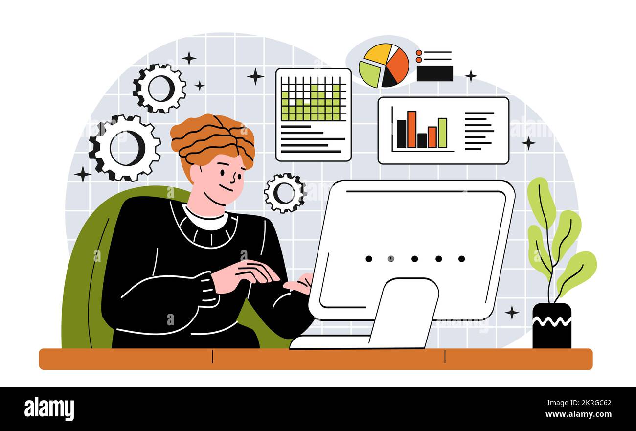 Data center investment Stock Vector Images - Alamy