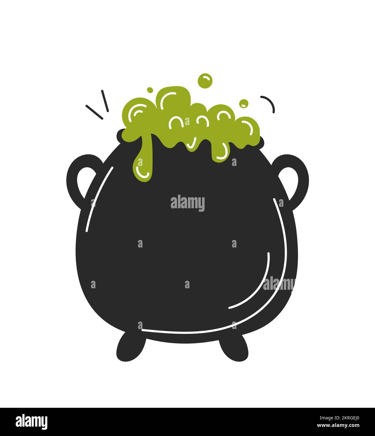 Halloween poison in boiler Stock Vector Images - Alamy