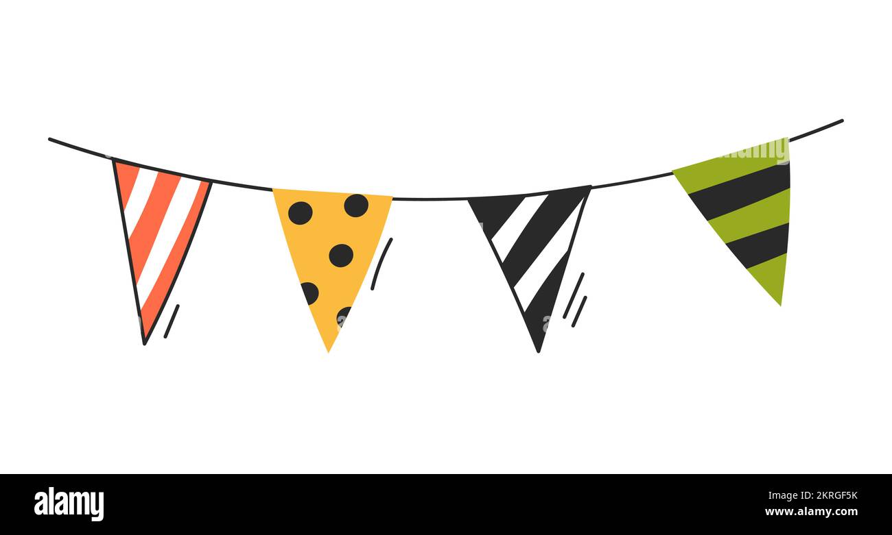 Halloween flags Stock Vector Images - Alamy