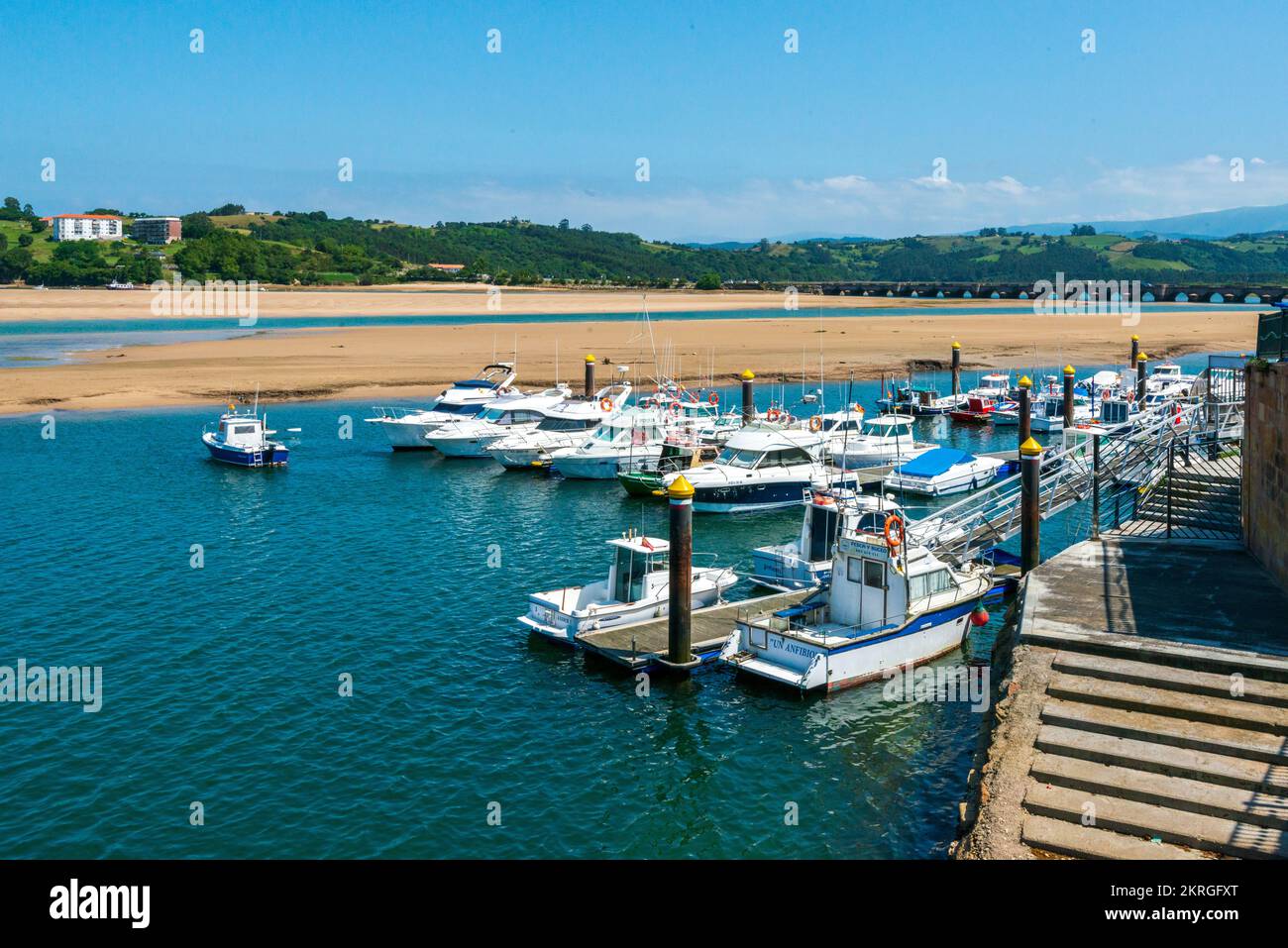 View of the boat dock Stock Photo - Alamy