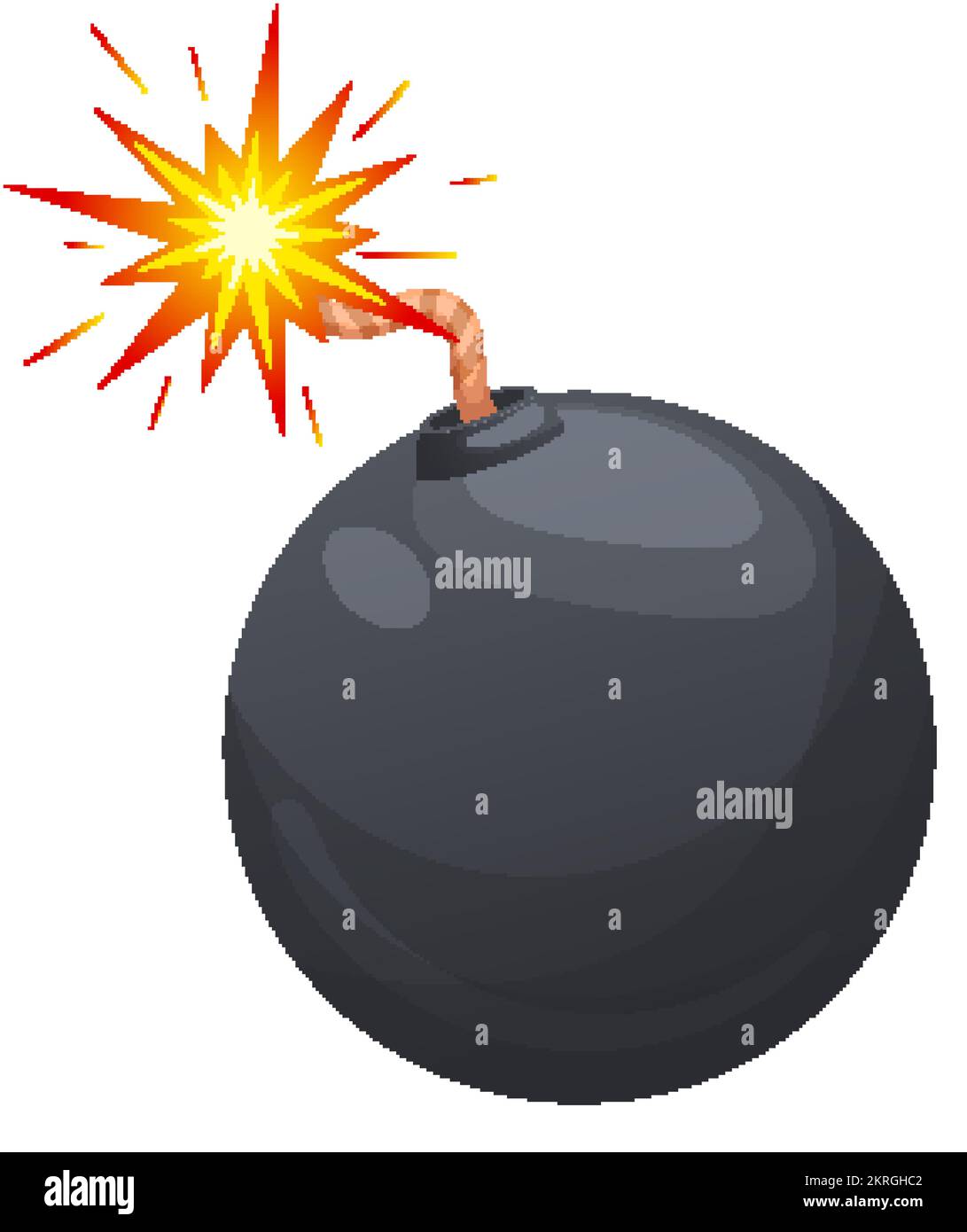bomb dynamite cartoon vector illustration Stock Vector Image & Art - Alamy