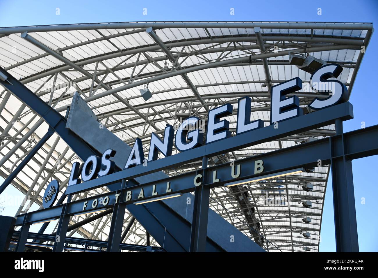 General Overall View Of The Banc Of California Stadium Home To The