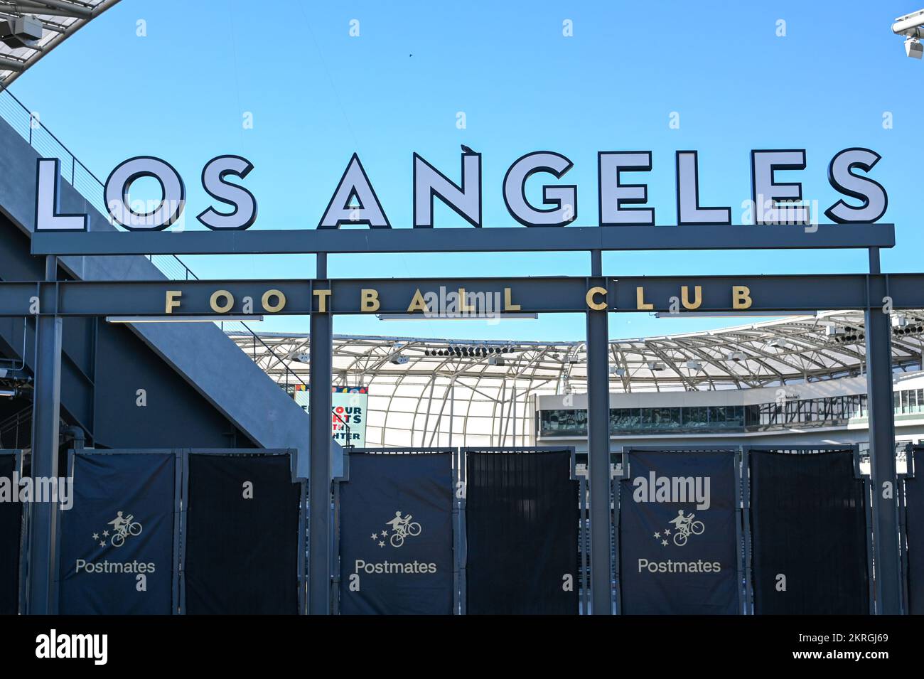General Overall View Of The Banc Of California Stadium Home To The