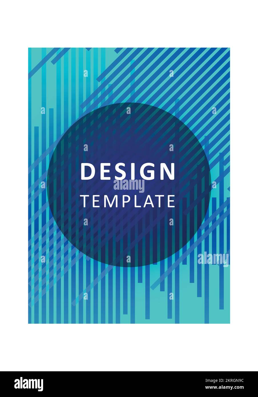 Cover template graphic geometric and glitch elements Stock Vector Image ...