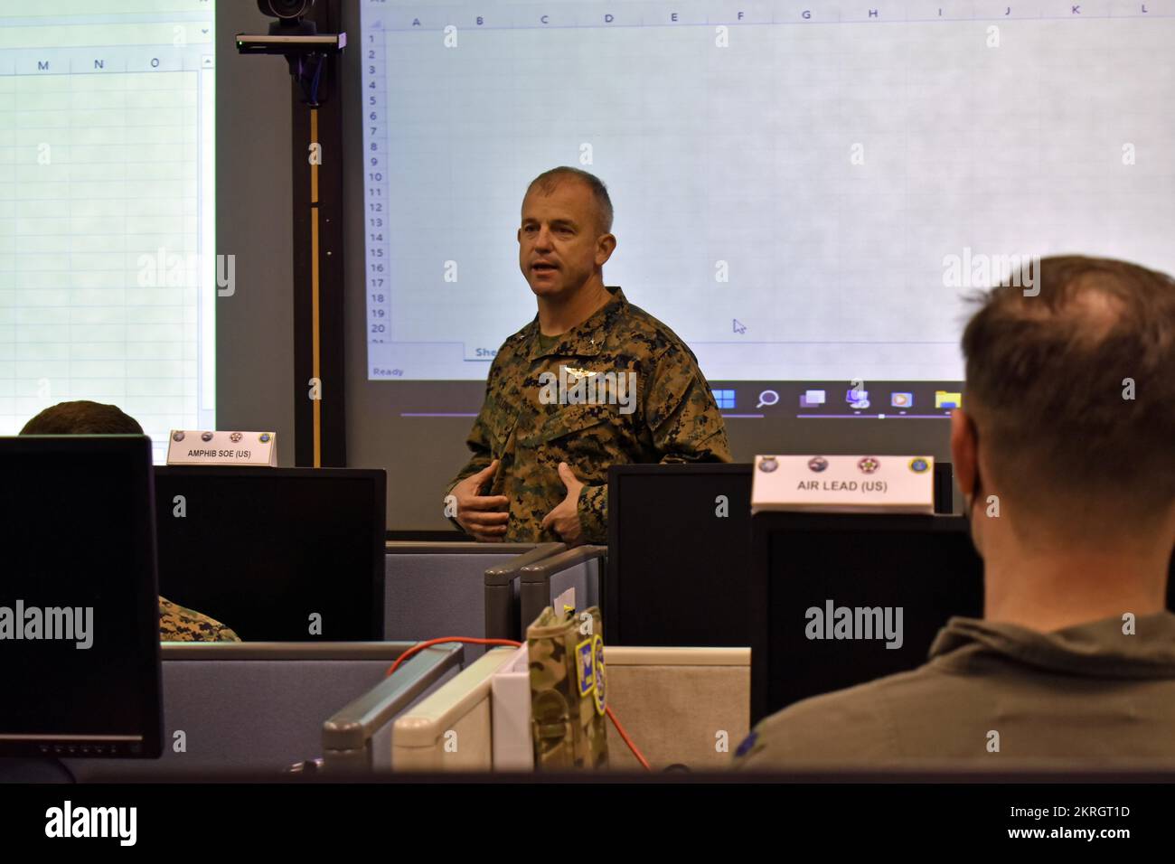 Brig. Gen. James Wellons, deputy commander of United States Forces ...