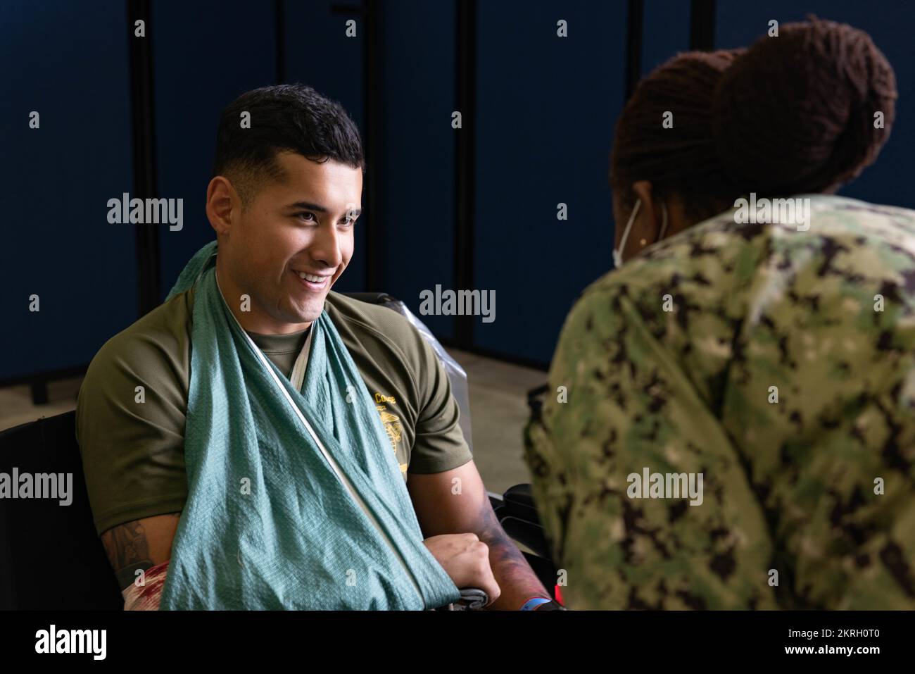 U.S. Marine Corps Cpl. Bryan Gonzales, a motor vehicle operator with ...
