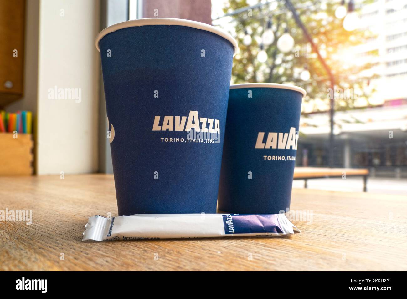 Lavazza logo hi-res stock photography and images - Alamy